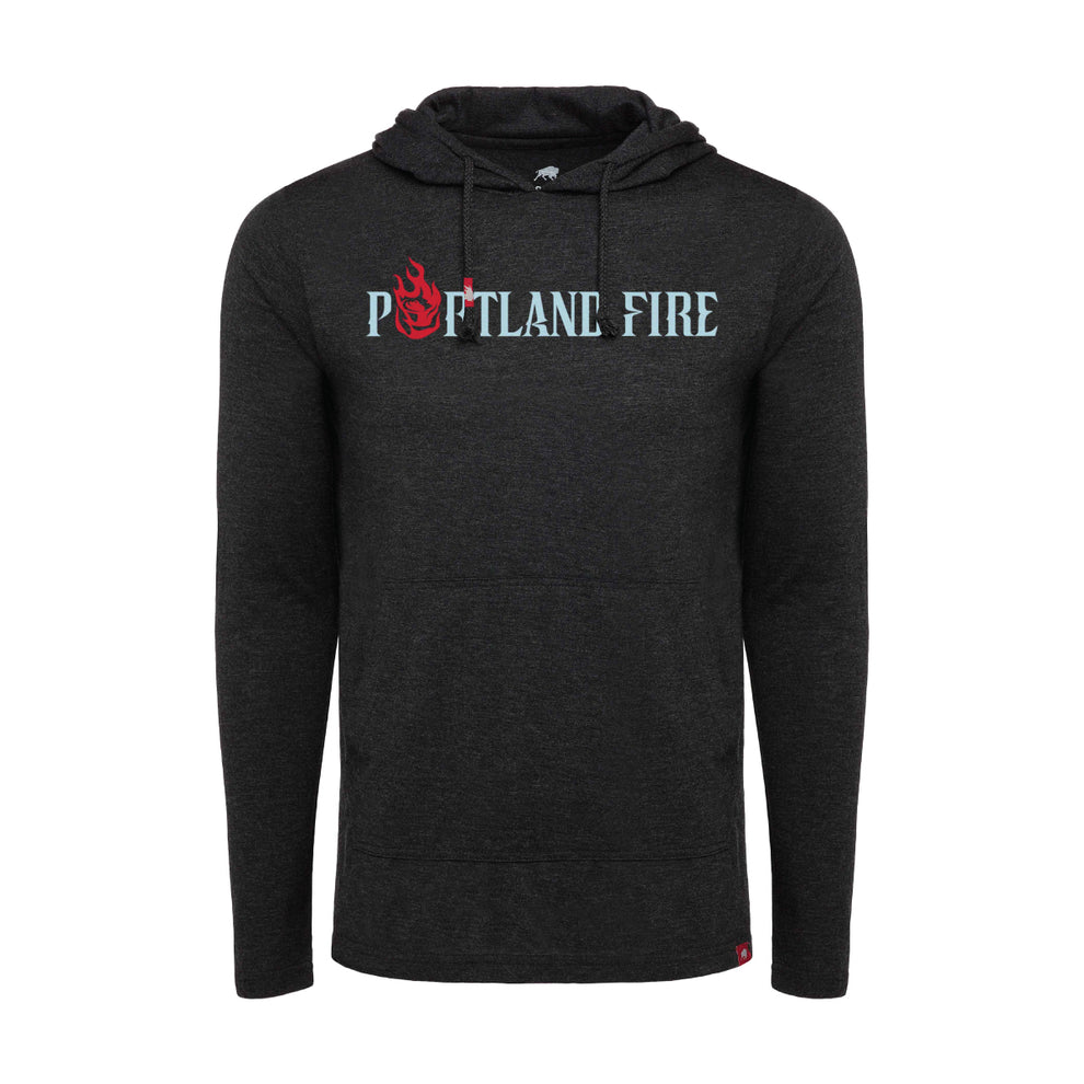Portland Fire Logo Black Unisex Jersey Hoodie – Portland Fire Team Shop