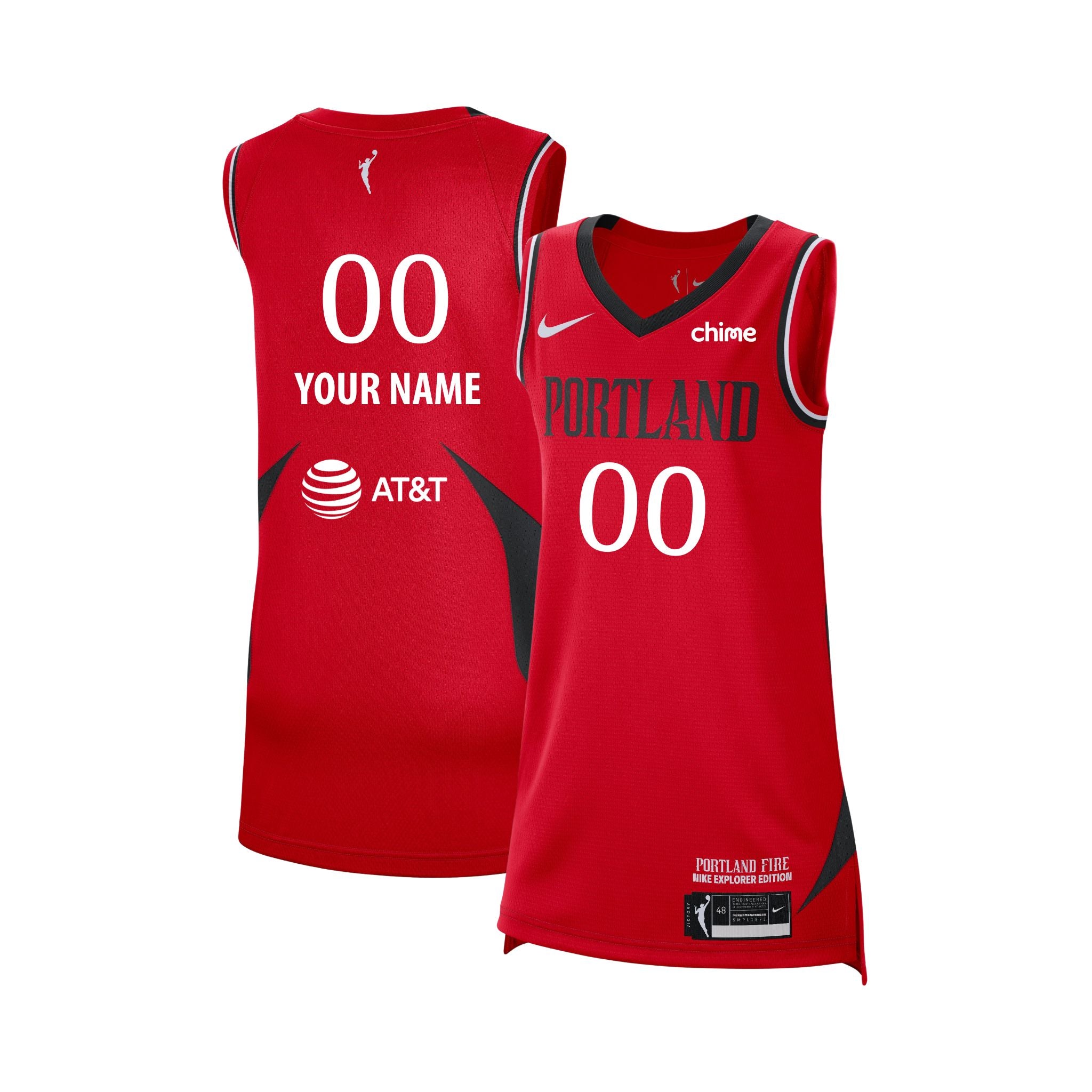 Custom Portland Fire Explorer Jersey – Portland Fire Team Shop
